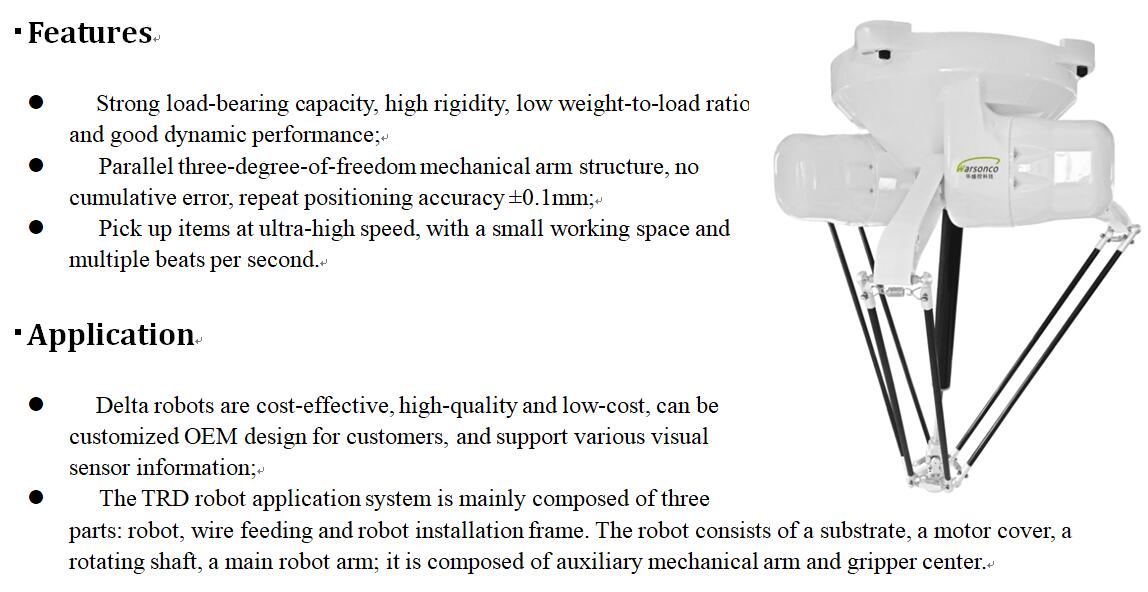 high speed industrial delta Robot spider robot manufacturer,high speed ...